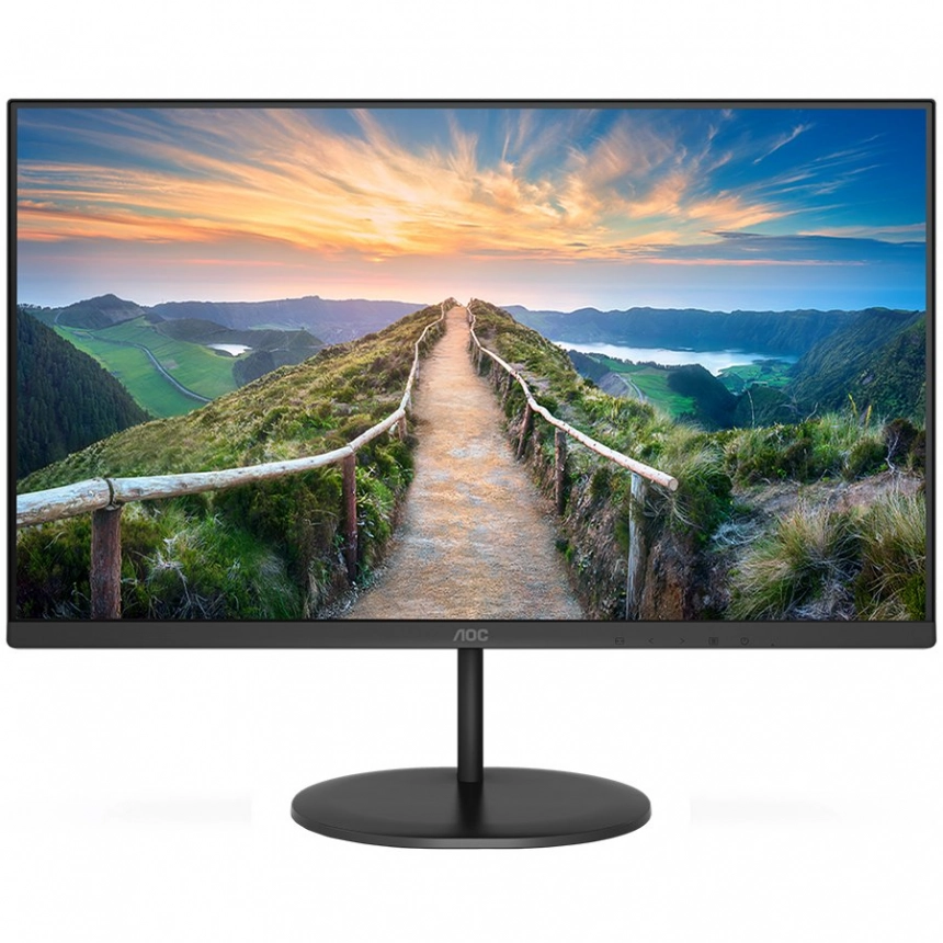 AOC Monitor LED U27V4EA 27" 4K, 3840x2160, IPS, 1000:1, 20M:1, 4 ms ...